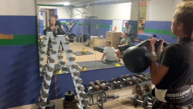 Гиревой спорт - тренировки начались