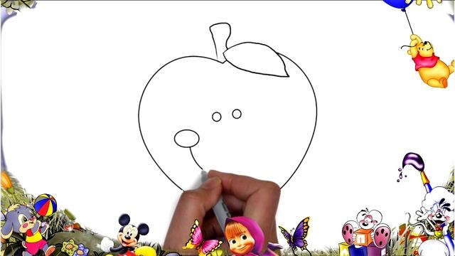 Как нарисовать помидор.mp4