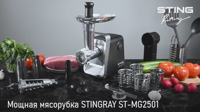 Мясорубка STINGRAY ST-MG2501D 12 в 1