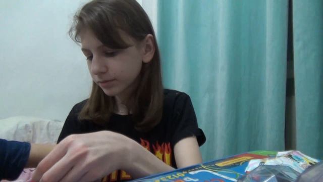 Распаковка подарка Кати