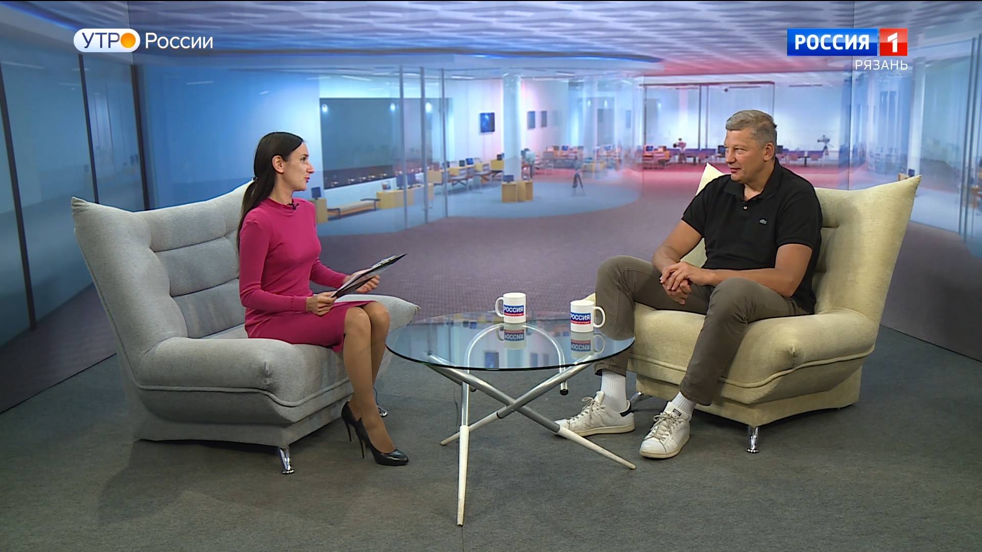 Утро России. Рязань - Заслуженный мастер спорта России Сергей Панов