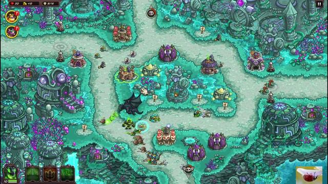 Kingdom Rush Vengeance (Безумец)  → 18. Анурианская Площадь - Кампания - Newest