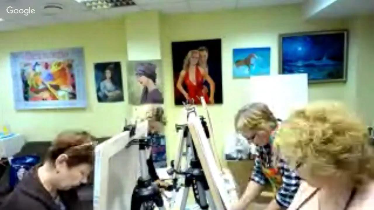 Как нарисовать портрет - живой Мастер-Класс по рисованию портретов