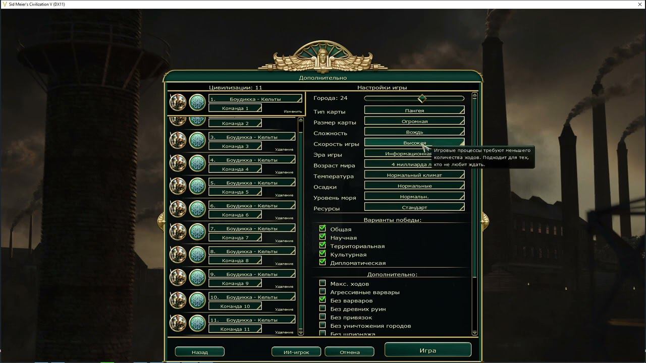 Ачивки Civilization V