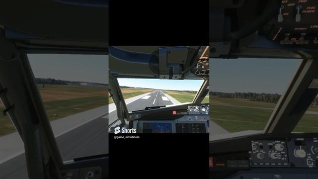 Pilot error. Boeing 737 max crashed on landing #shorts