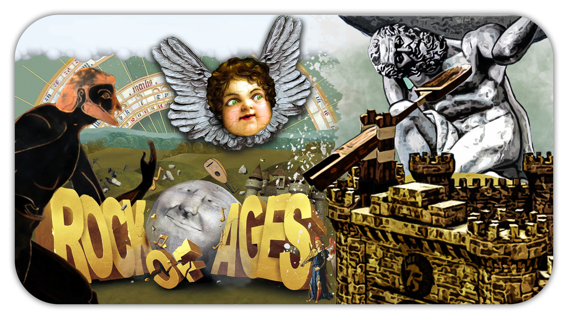 ЗАБАВНЫЙ ЧУВАК (Стрим) - Rock of Ages #1 - Прохождение