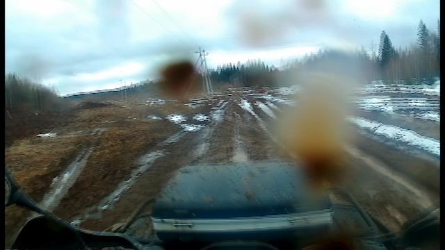 Продолжение проверки трассы. Из болота в сугробы. Часть 2.