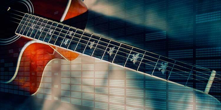 Песня - "Первый снег"  (собственного сочинения) на гитаре