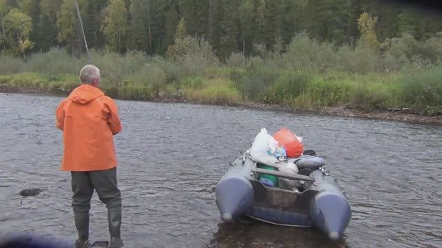 15 Серия Ловля Хариуса по 2 Рыбы Сразу Удочка Поплавок Тайга Алтайская Балда Перекат Федоровича Сухо