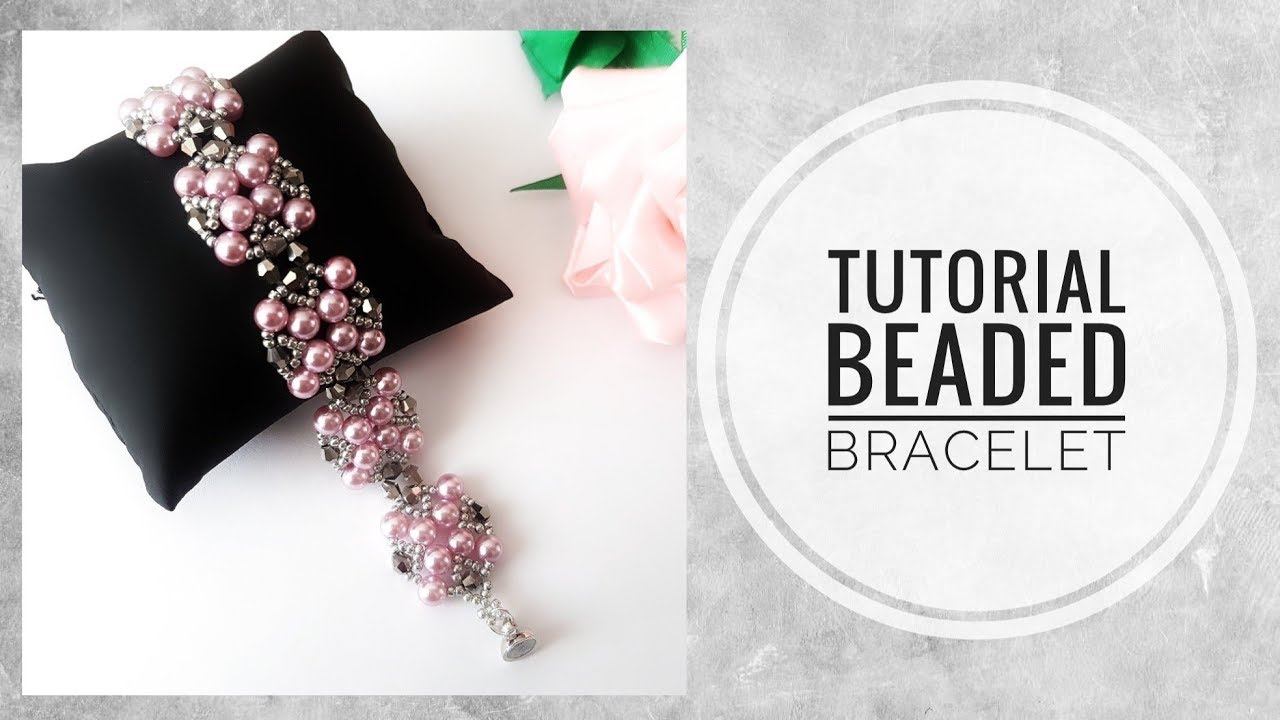 #МК - Браслет из бисера и бусин | Beaded bracelet and beads