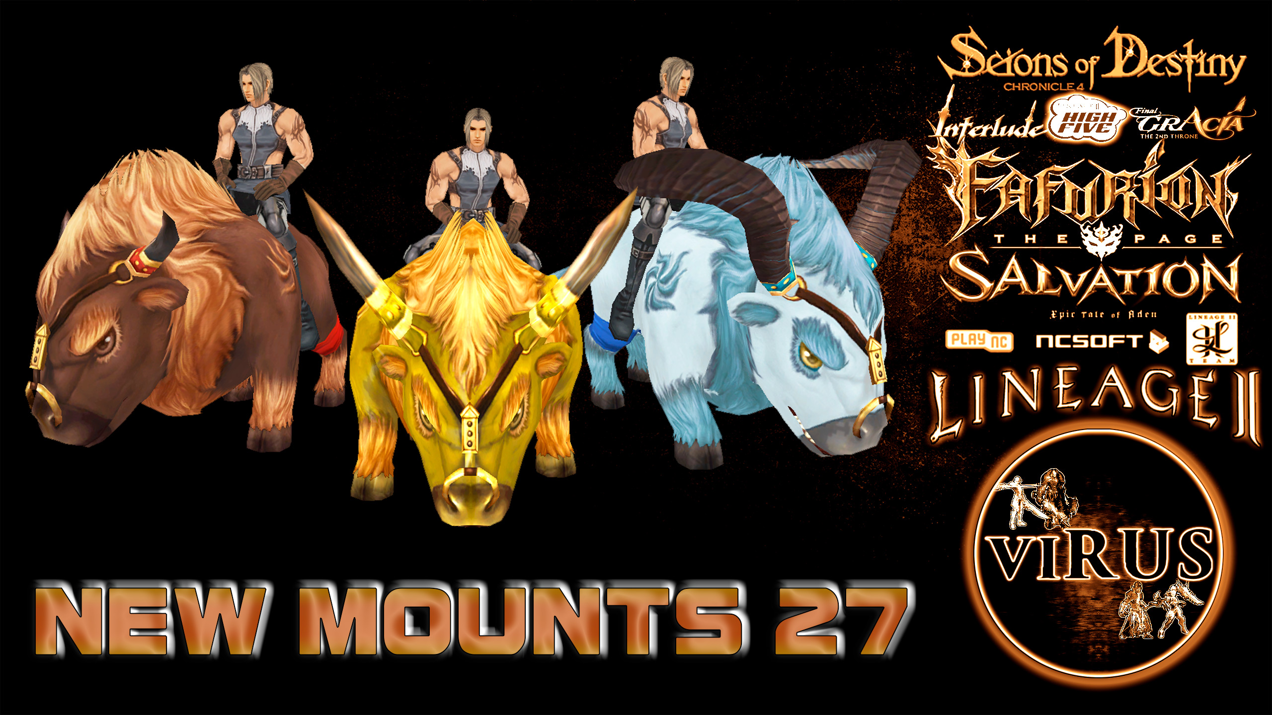 New Mounts 27. LINEAGE II. Any Chronicles ◄√i®uS►