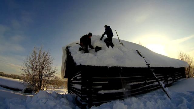 🚙 УАЗ Патриот vs Снежный Апокалипсис: Битва за крышу в родной деревне! Снег, бездорожье и вездеход!