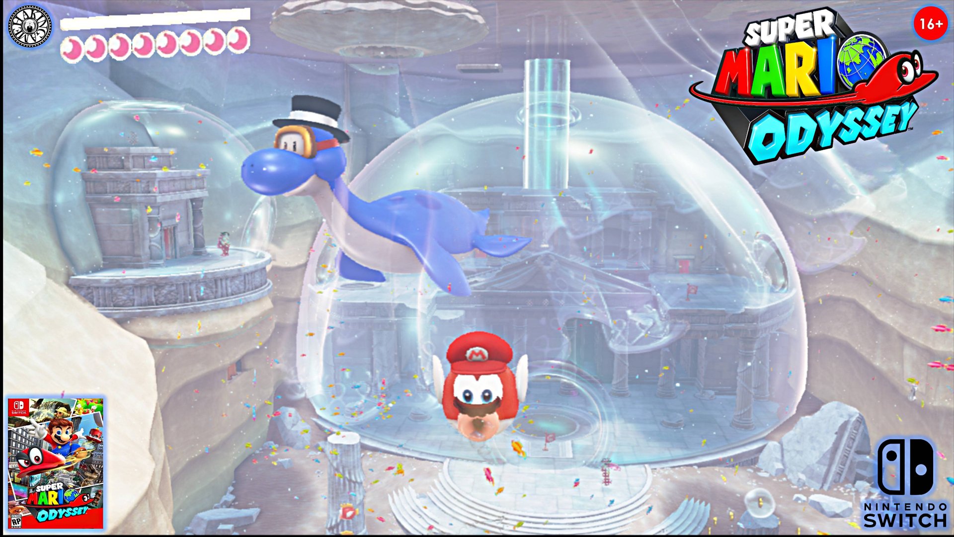 Остальные 8 Лун Озерного царства. Super Mario Odyssey 2017 RUS (Switch)