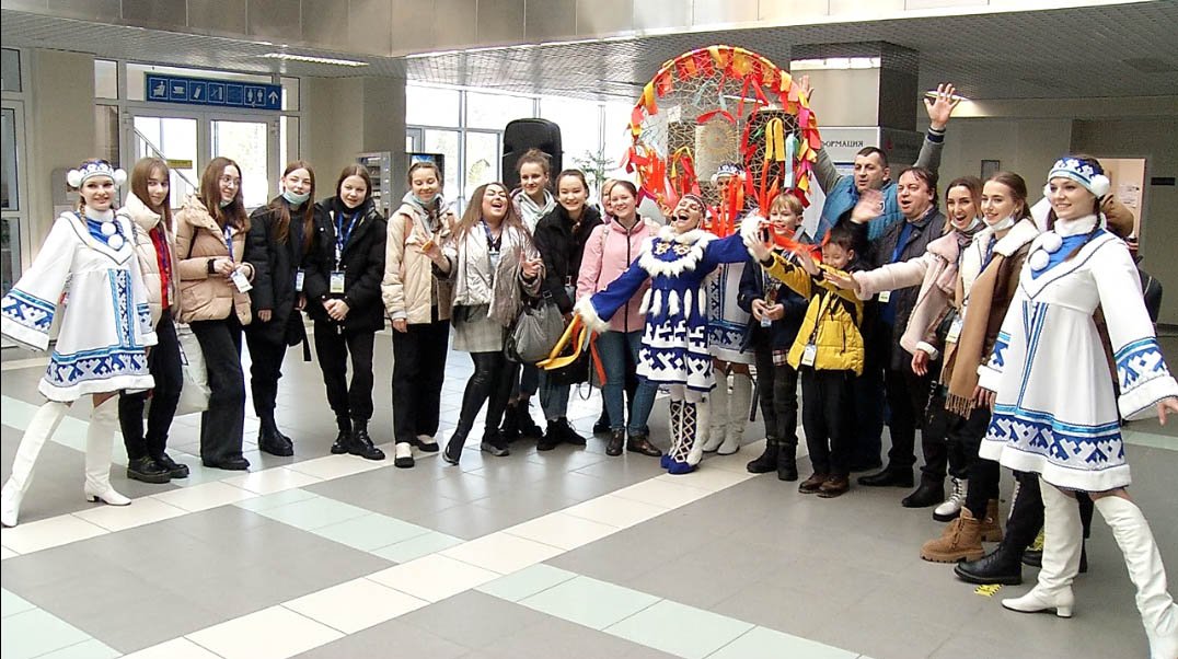 Встреча участников фестиваля "Северное сияние"