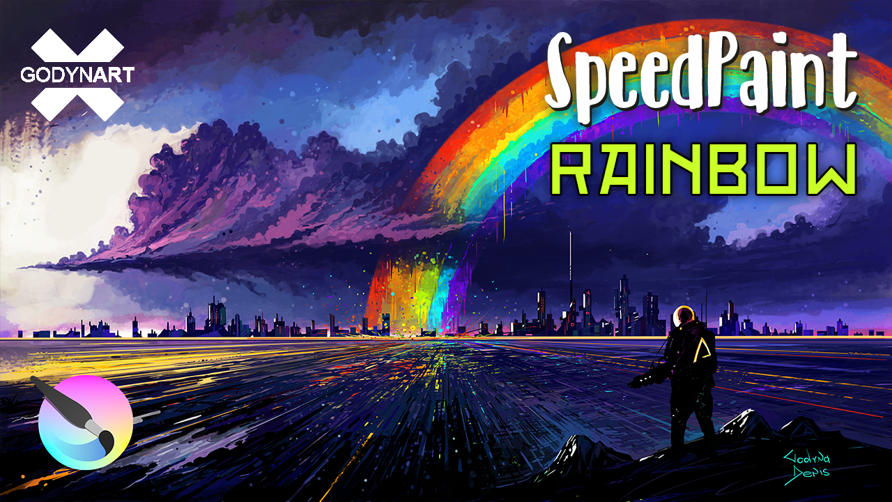 Рисуем радугу в Krita