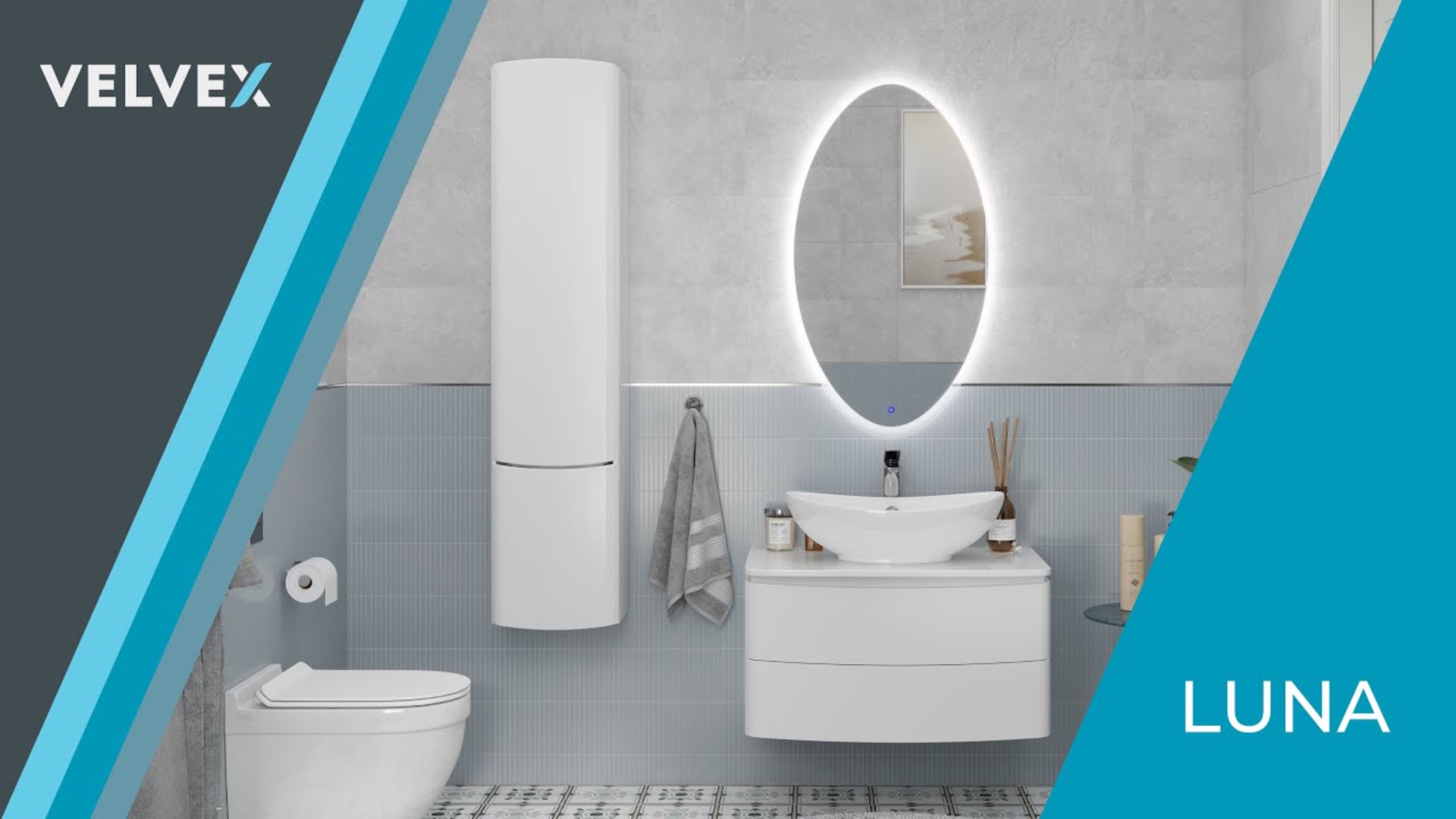 Коллекция мебели для ванной комнаты LUNA