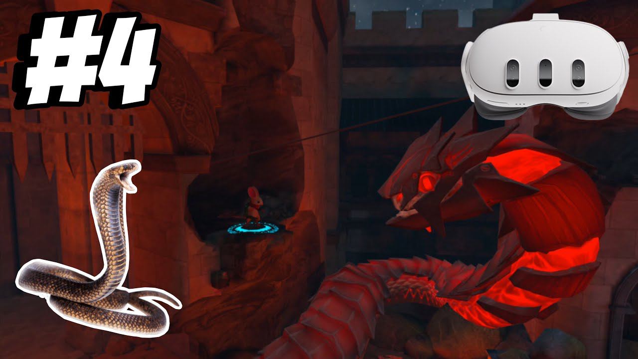 Змей побеждён! ФИНАЛ! №4 | Moss VR | Quest 3