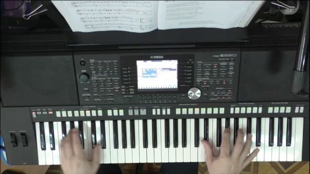 Paint It Black (The Rolling Stones) demo PSR S950. Лето 2019