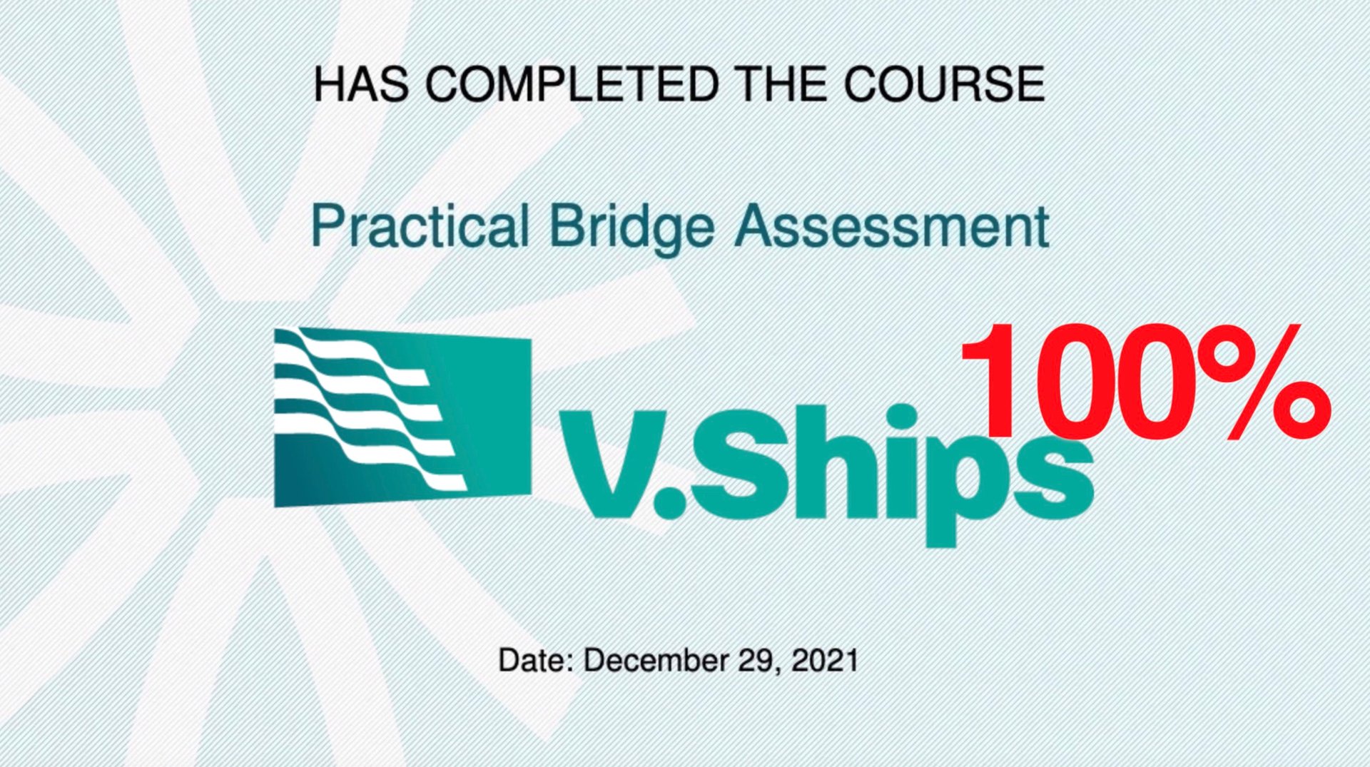 Практические советы - Practical Bridge Simulator Exercise, тест для штурманов и капитанов