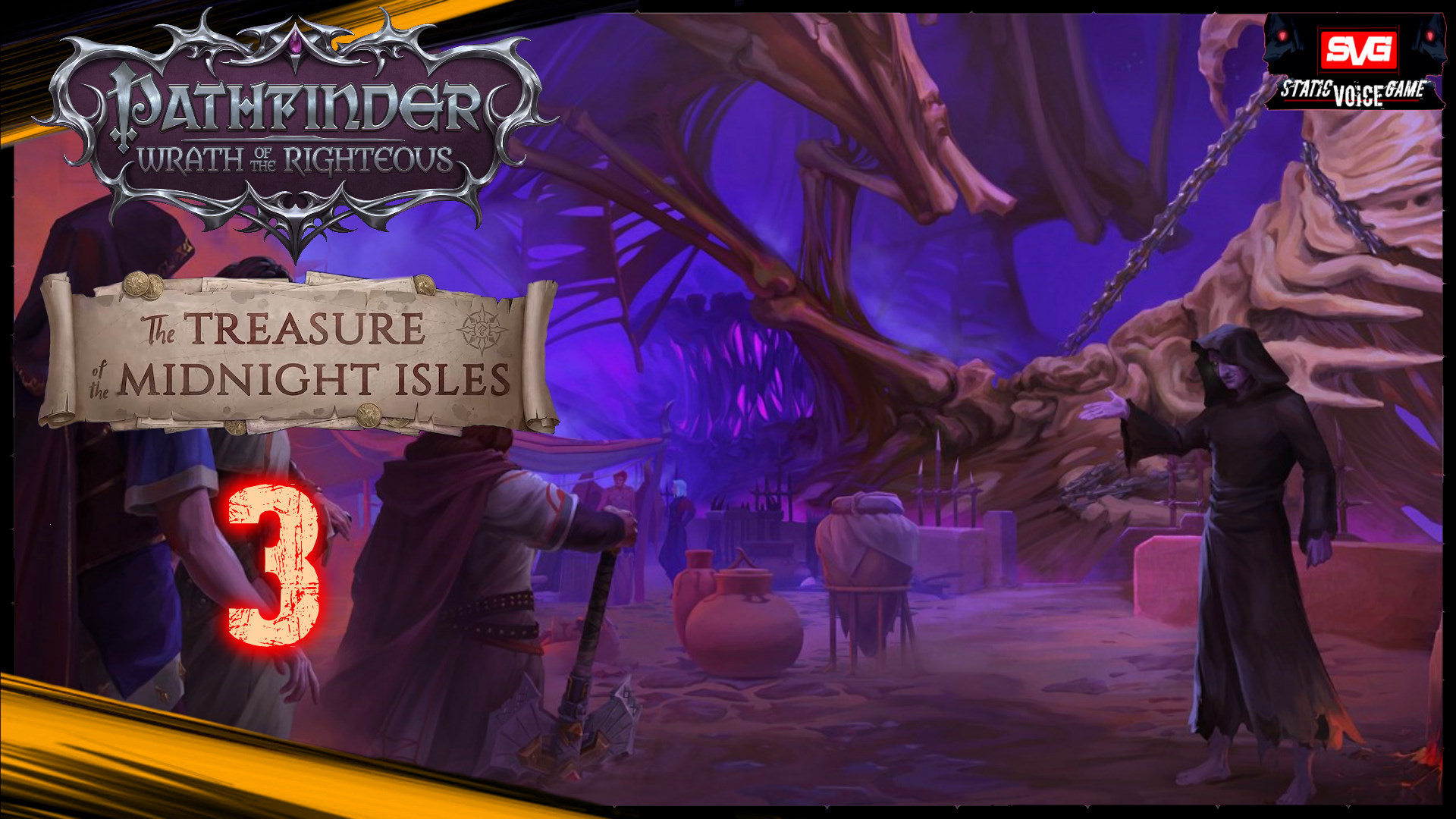 Pathfinder WotR / DLC - Сокровище Полуночных островов - Полное Неторопливое Прохождение - Обзор #3