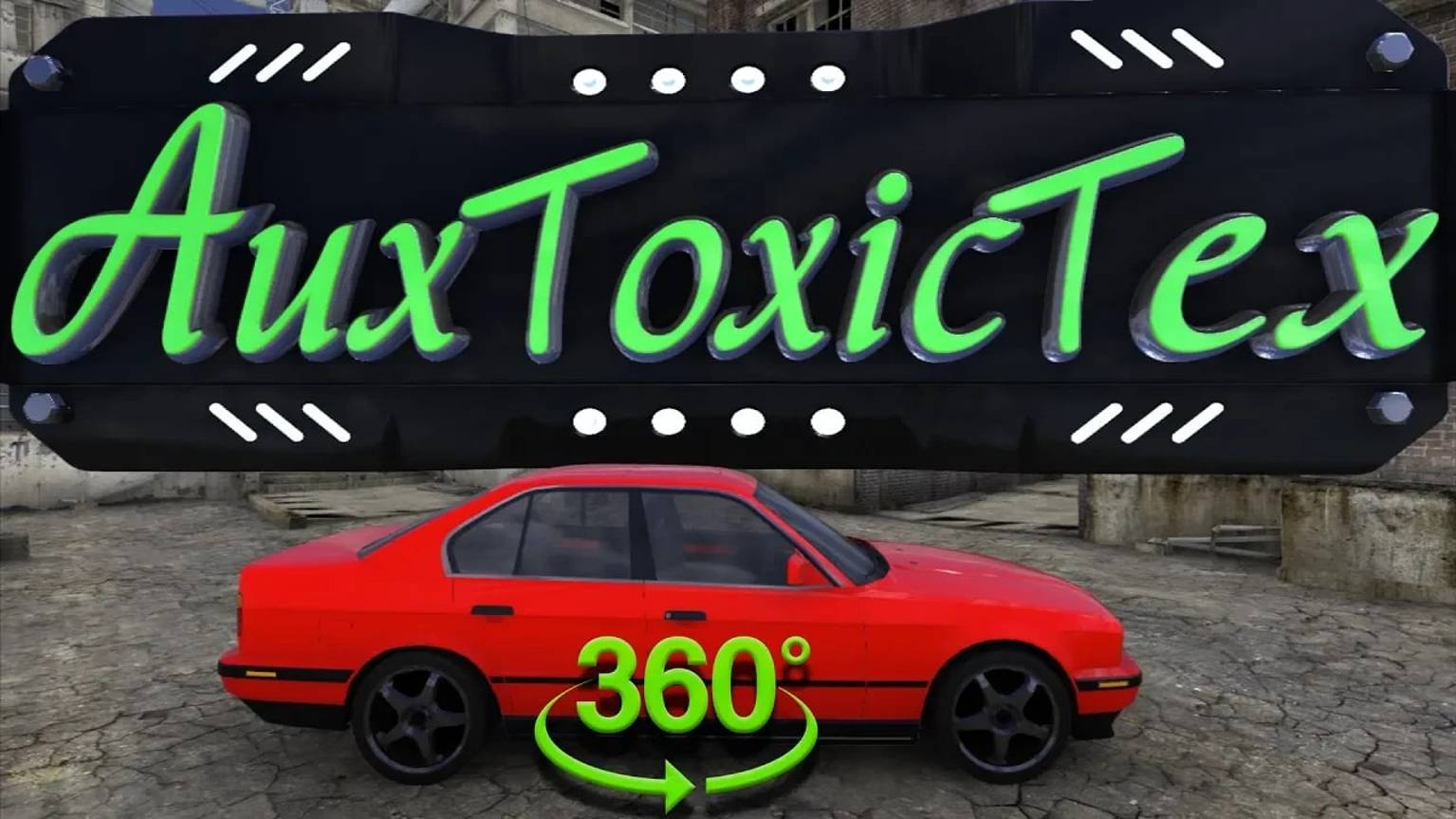 Classic car BMW 535i (E34) (VR-360)