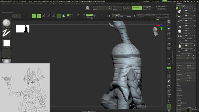 7. HeadDress Refinement