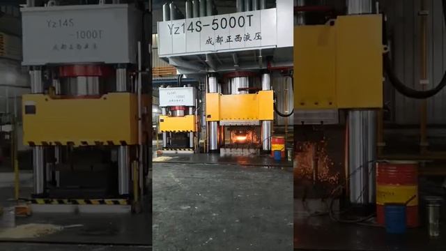 Пресс горячей штамповки 5000T