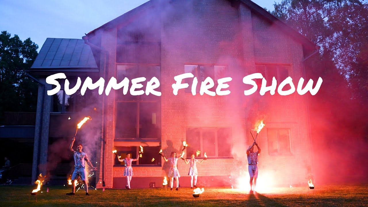 Summer Fire Show in HIDE