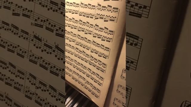 Фрагмент урока online Bach WTK I Preludium C moll Бах ХТК I Прелюдия до минор.mp4