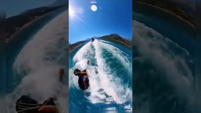 Творит чудеса с парашютом