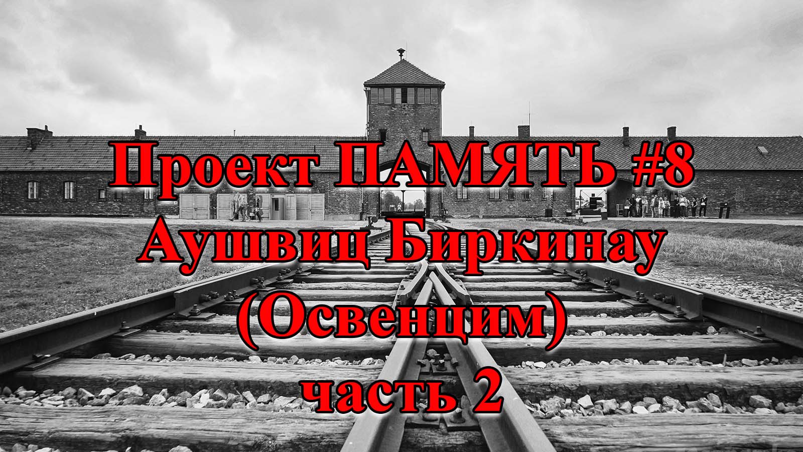 Проект ПАМЯТЬ #8 - Аушвиц Биркинау (Освенцим) часть 2