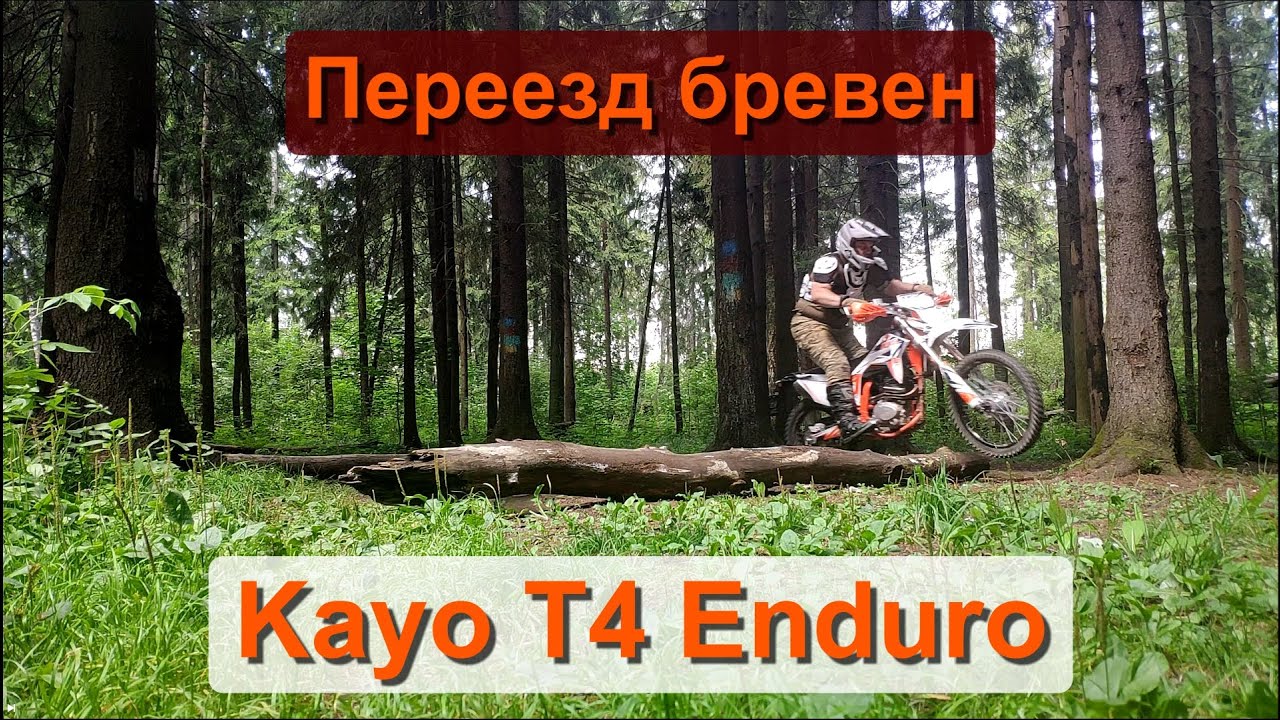 Эндуро тренировка переезд бревен.mp4