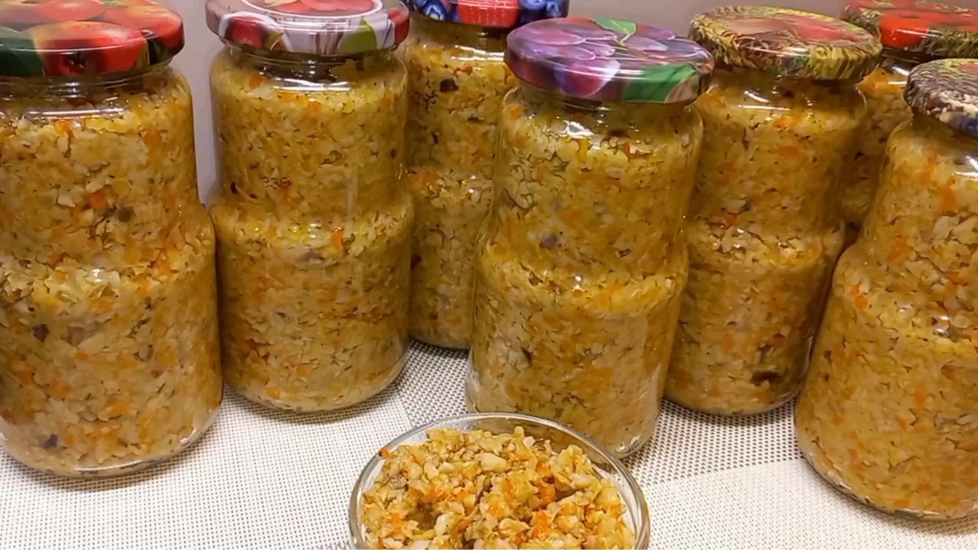 ГРИБЫ ГРИБНАЯ ИКРА ИЗ ЛЕСНЫХ ГРИБОВ НА ЗИМУ