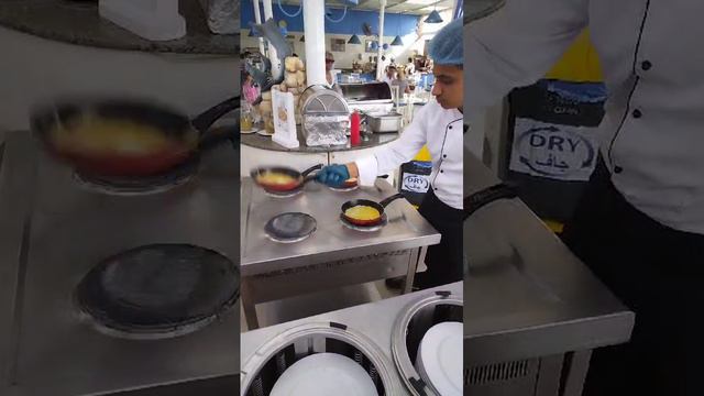 Омлет на скороводе.