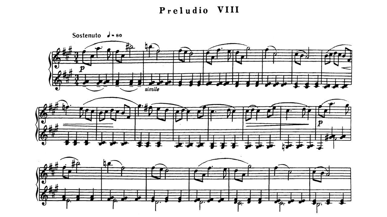 А. Флярковский / A. Flyarkovsky: Прелюдия и фуга фа-диез минор (Prelude & Fugue in F Sharp minor)