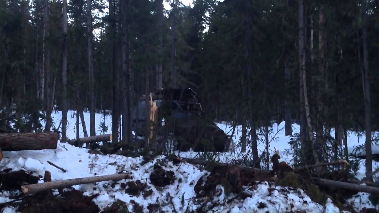 Вездеход ГТ-Т штурмует вал!