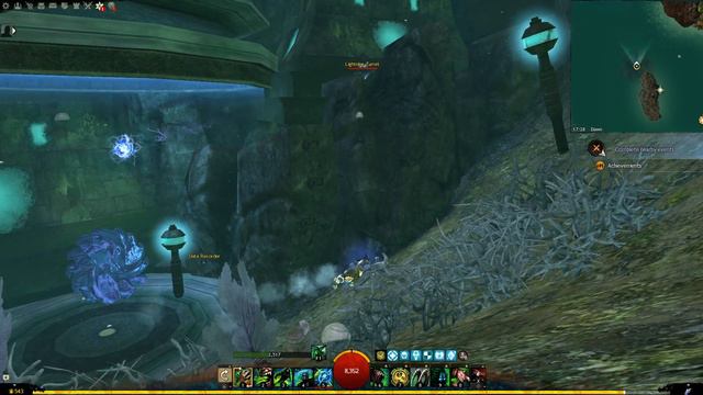 Jumping puzzle - Bloodtide Coast - Professor Portmatt's Lab (Guild Wars 2)