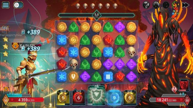 Puzzle Quest 3 - Dok vs Лорд Руин