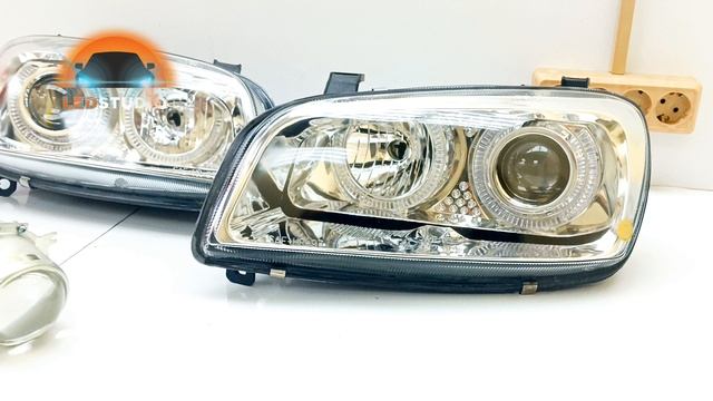 Модернизация фар Toyota Rav4 от Ledstudio