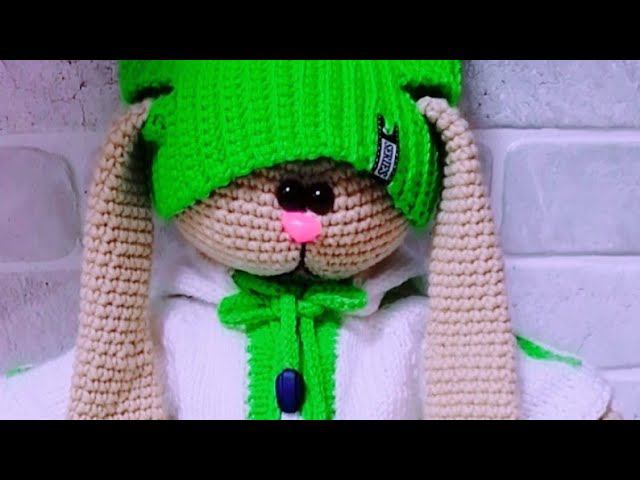 Обзор зайца в стиле тильда.