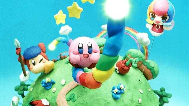 Kirby and the Rainbow Curse - Rest Area