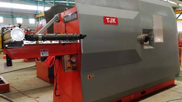 3D Станок WG3D16B TJK MACHINERY правильно-гибочный гибка изделий 3D в трех плоскостях.