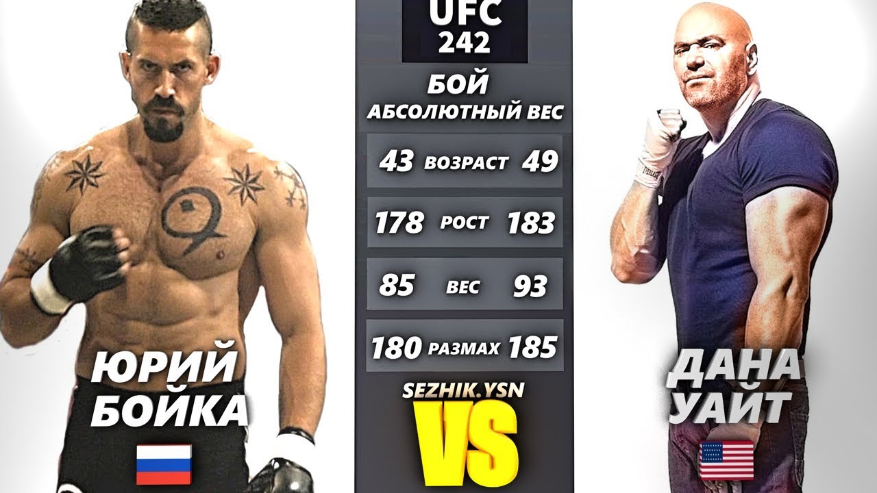 UFC БОЙ Юрий Бойка vs Дана Уайт (com. vs com.)