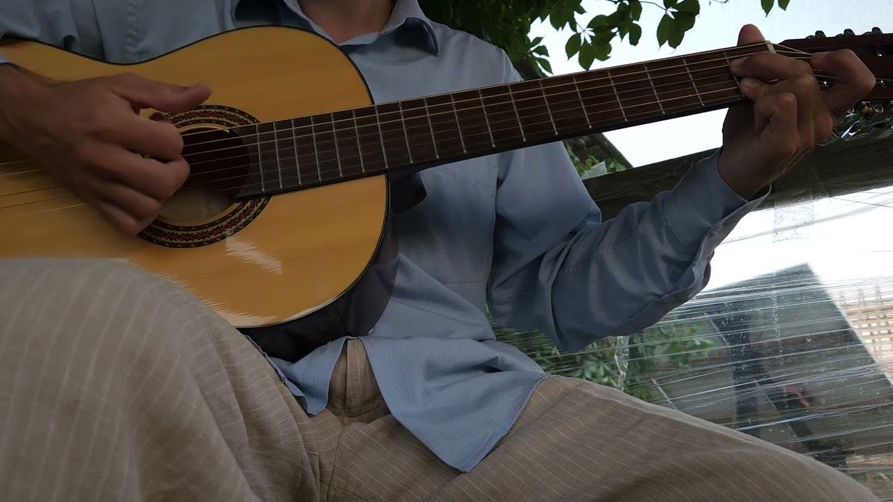 Спокойно дружище - Юрий Визбор - Спокойно товарищ - кавер, аккорды на семиструнной гитаре и разбор.