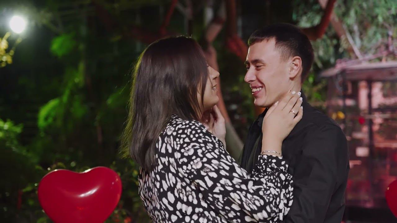 предложение руки в ботаническом саду