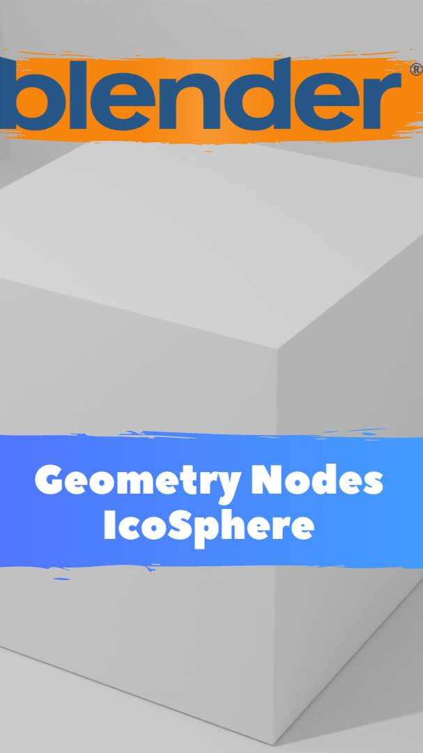 Короче говоря я начал изучать ГеометриНодс - Уроки Blender - Примитив - IcoSphere!