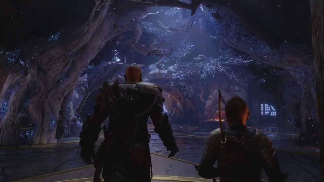 God of War Рагнарёк_ч,20 прохождение на русском языке