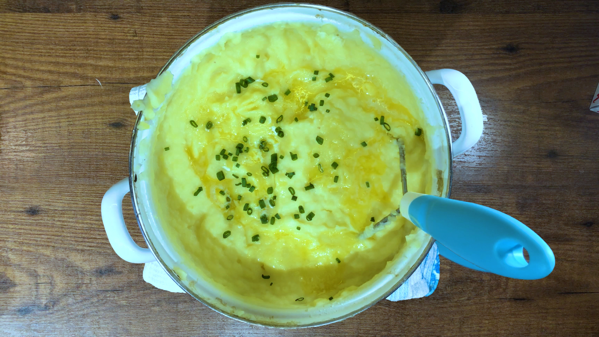 Картофельное пюре с чесноком Рецепт