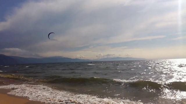 Кайтсёрфинг на Байкале