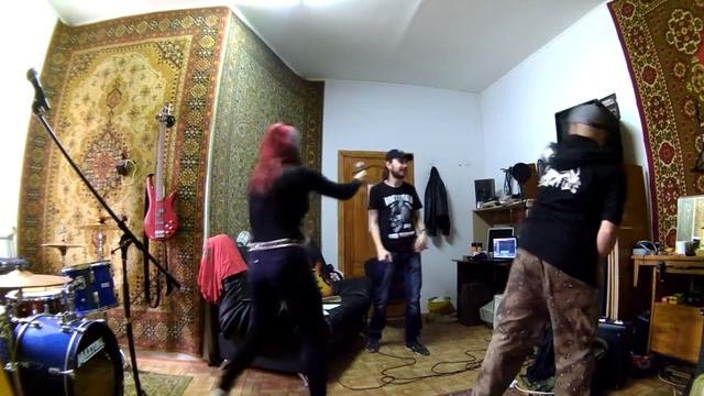 Mushroomskillazz Репетиция вокала с экс-участником группы Вадимом